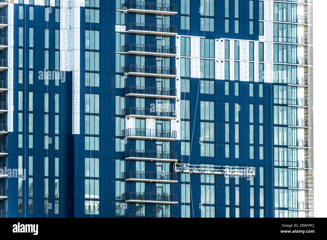Aerial view downtown austin colorado hi-res stock photography and ...