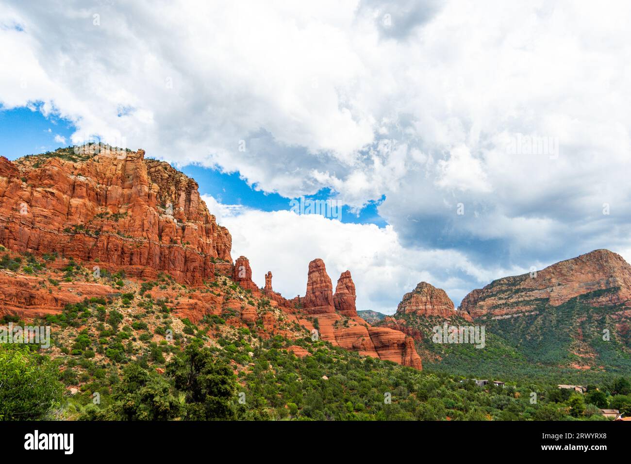 a summer day in Sedona arizona Stock Photo - Alamy