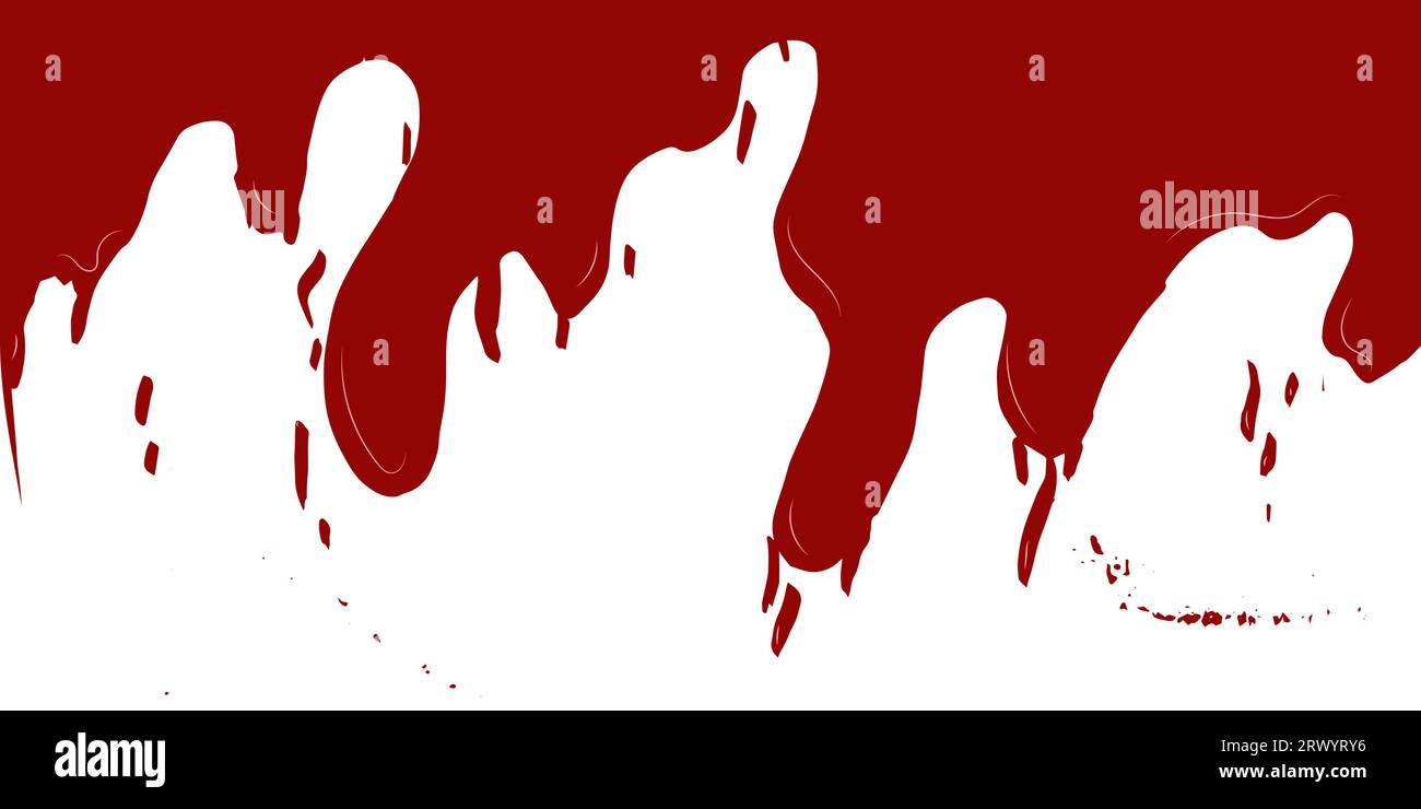 Bloody background. Concept of horror and Halloween. Blood smudges on ...