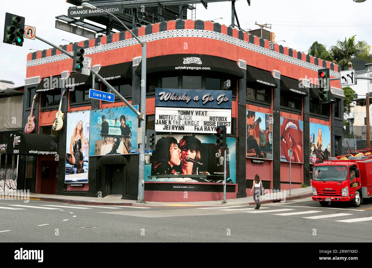 Rolling Stones, rock and roll, billboards, Whisky A Go Go, Sunset Strip ...