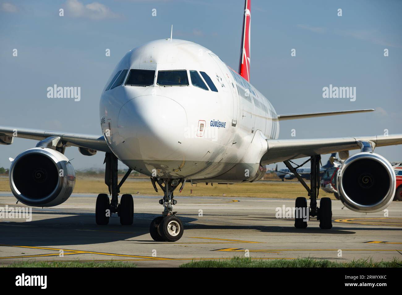 Bucharest, Romania. 21st Sep, 2023: Turkish Airlines flight TK1039 ...