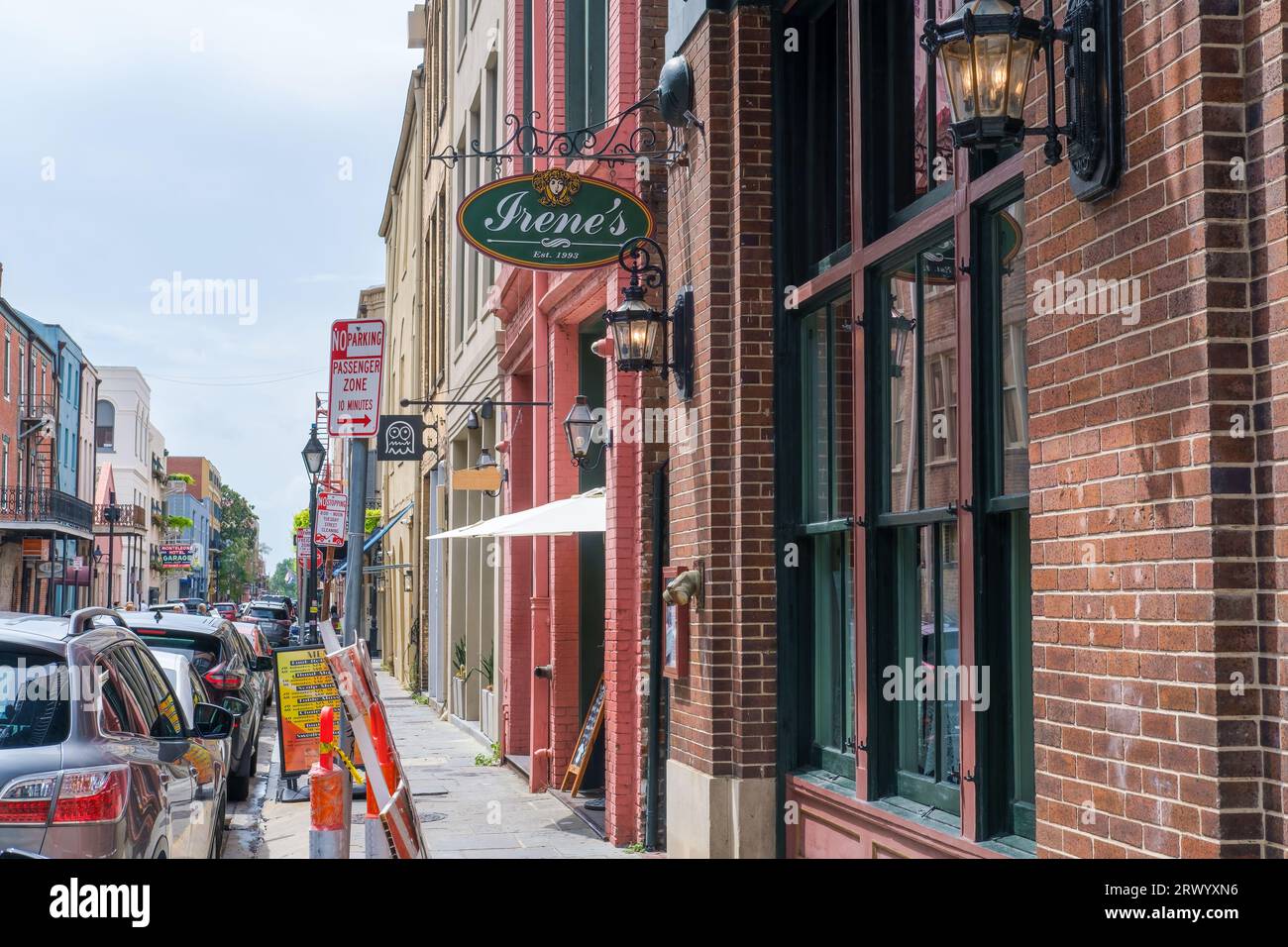 NEW ORLEANS, LA, USA - JULY 9, 2023: Cityscape of Bienville Street in ...