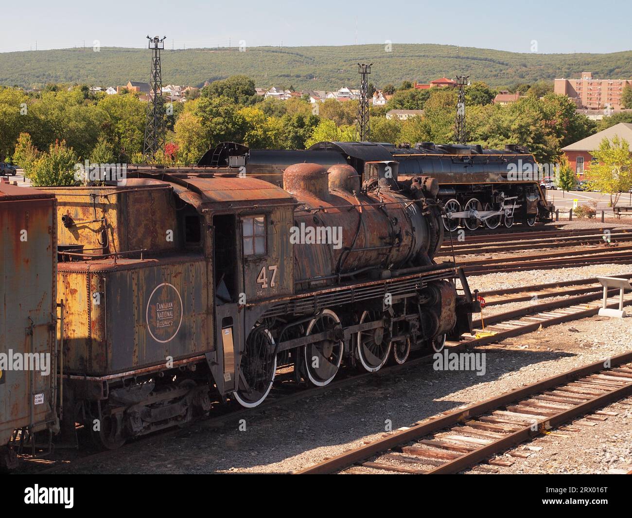 Steam Town in Scranton, Pennsylvania is the site of many historic ...