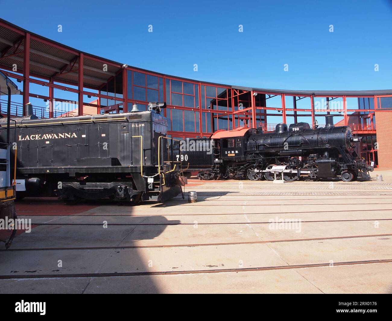 Steam Town in Scranton, Pennsylvania is the site of many historic ...