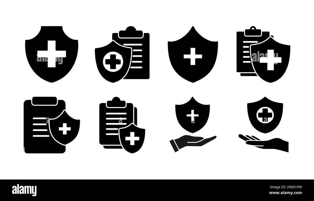 Health insurance icon vector. medical insurance icon Stock Vector Image ...