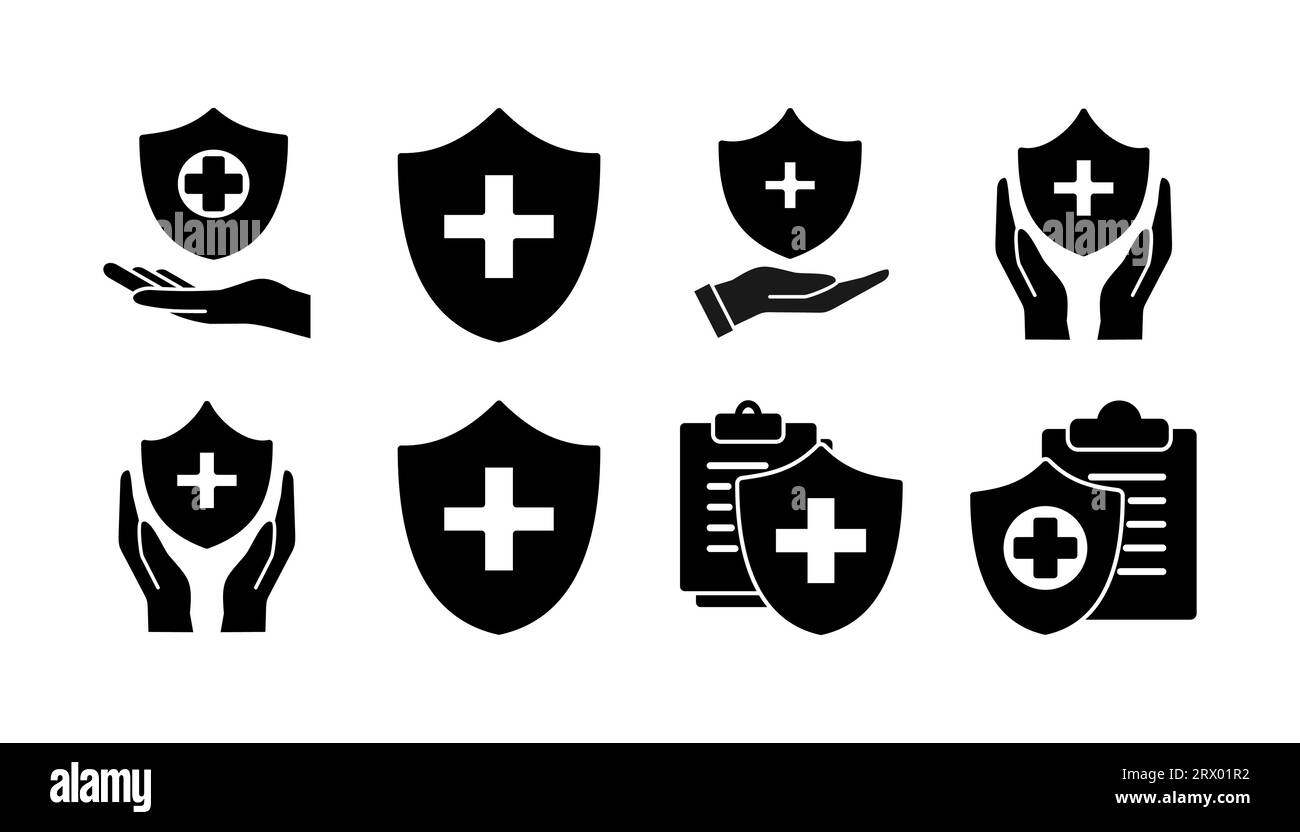 Health insurance icon vector. medical insurance icon Stock Vector Image ...