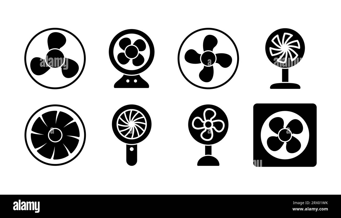 Fan icon vector. blower icon. propeller. ceiling Stock Vector Image ...