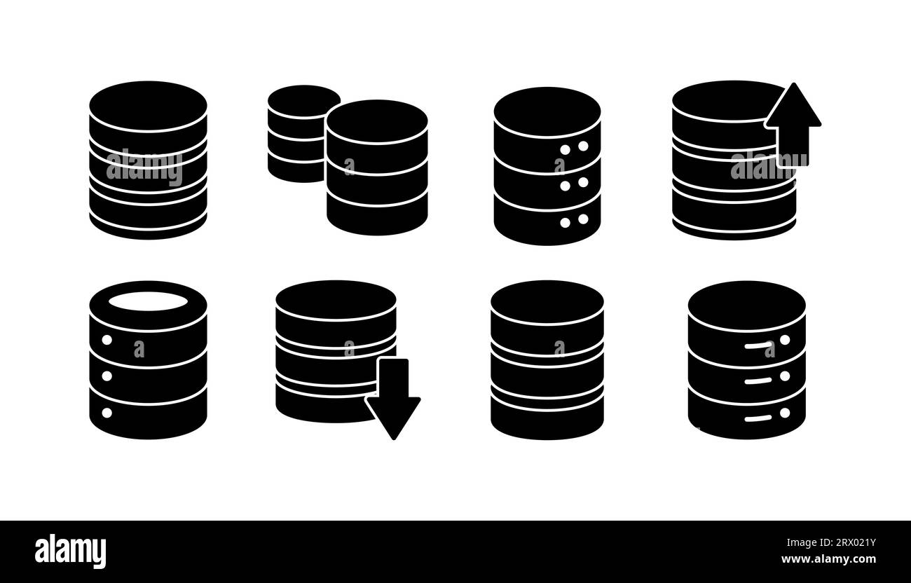 Database icon hi-res stock photography and images - Alamy