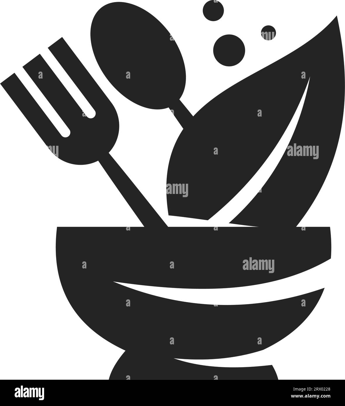 health nutrition logo template Isolated. Brand Identity. Icon Abstract ...