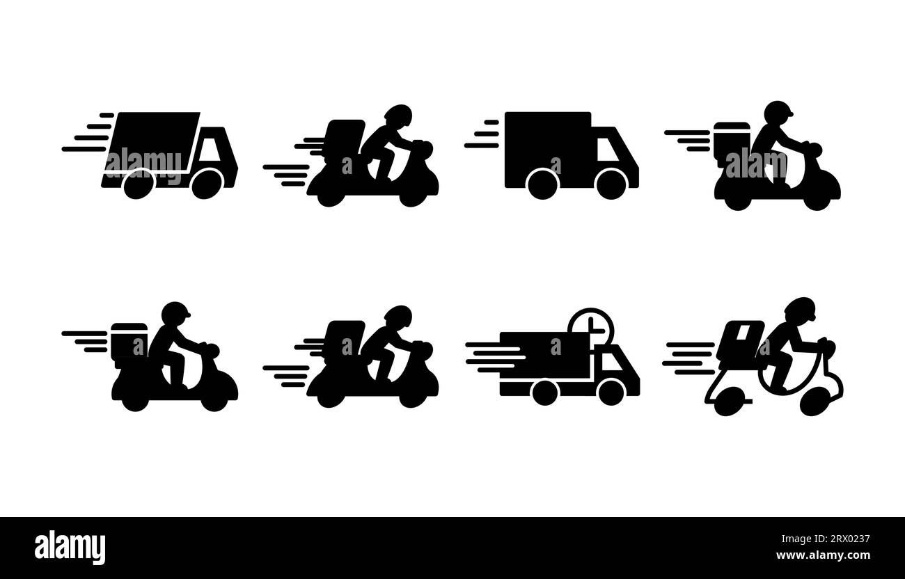 Shipping fast Black and White Stock Photos & Images - Alamy