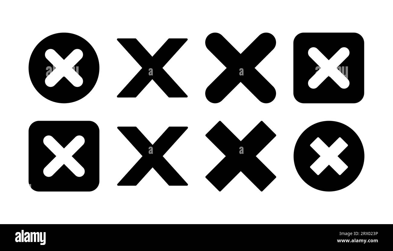 Close vector icon. Delete icon. remove, cancel, exit symbol Stock ... Close vector icon. Delete icon. remove, cancel, exit symbol Stock ...