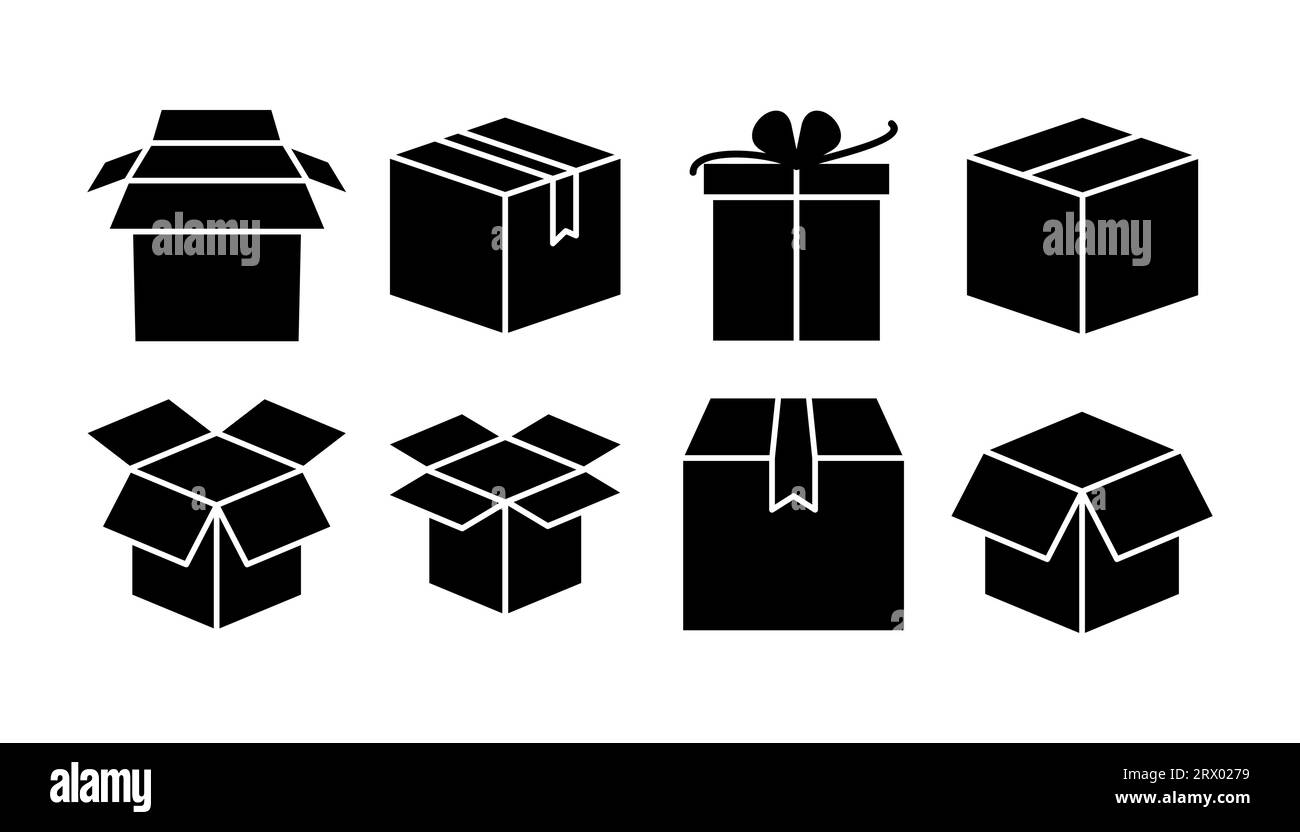 Box icon vector. Box sign. delivery package. parcel box Stock Vector ...