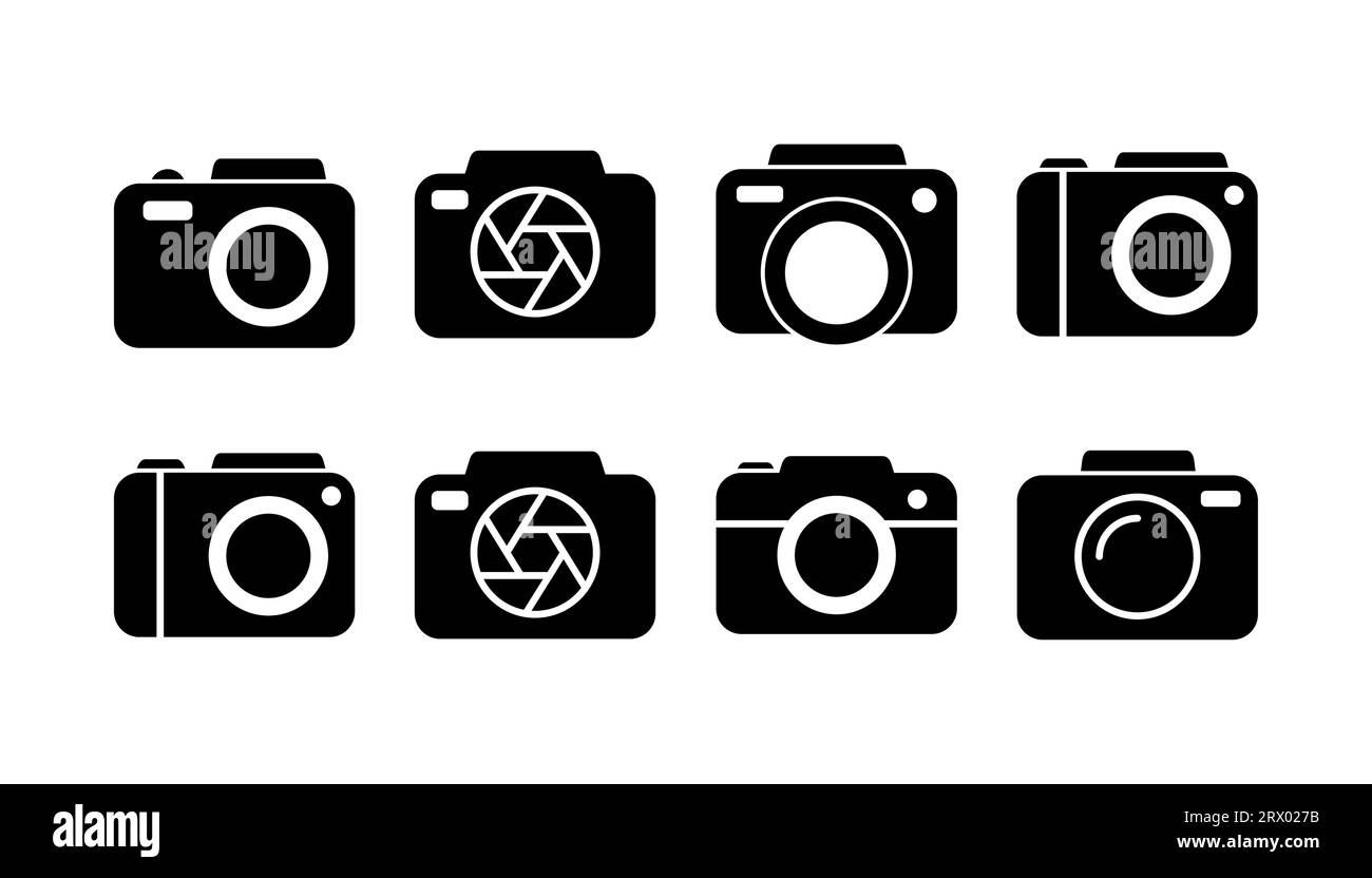 Camera Icon in trendy flat style isolated. Camera symbol web site ...