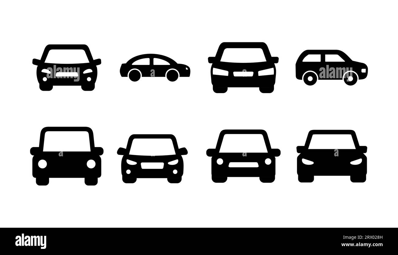 Car icon vector. Car sign. sedan Stock Vector Image & Art - Alamy