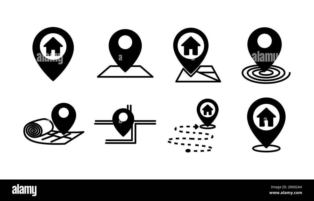 Address icon vector. location icon. address symbol. pin Stock Vector ...