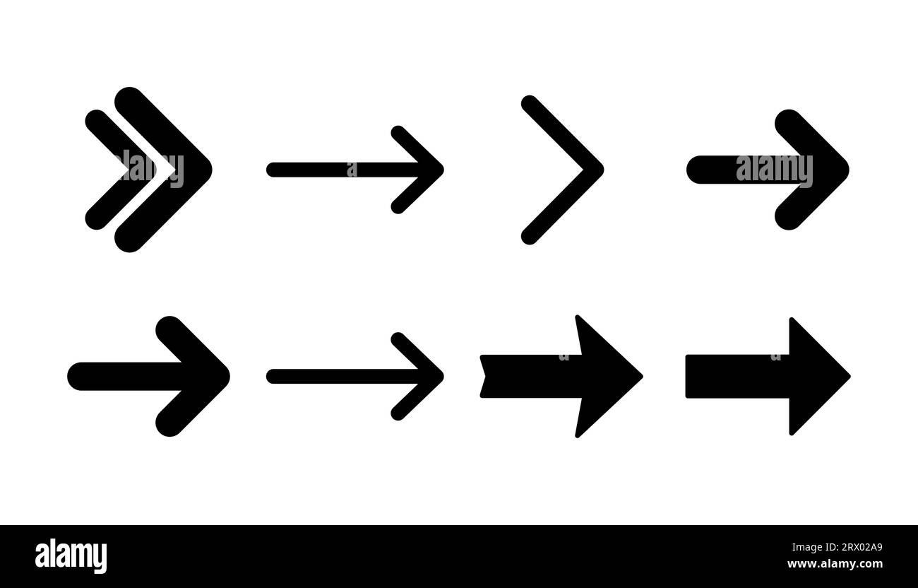 Arrow icon. Arrow symbol. Arrow icon for your web design Stock Vector ...