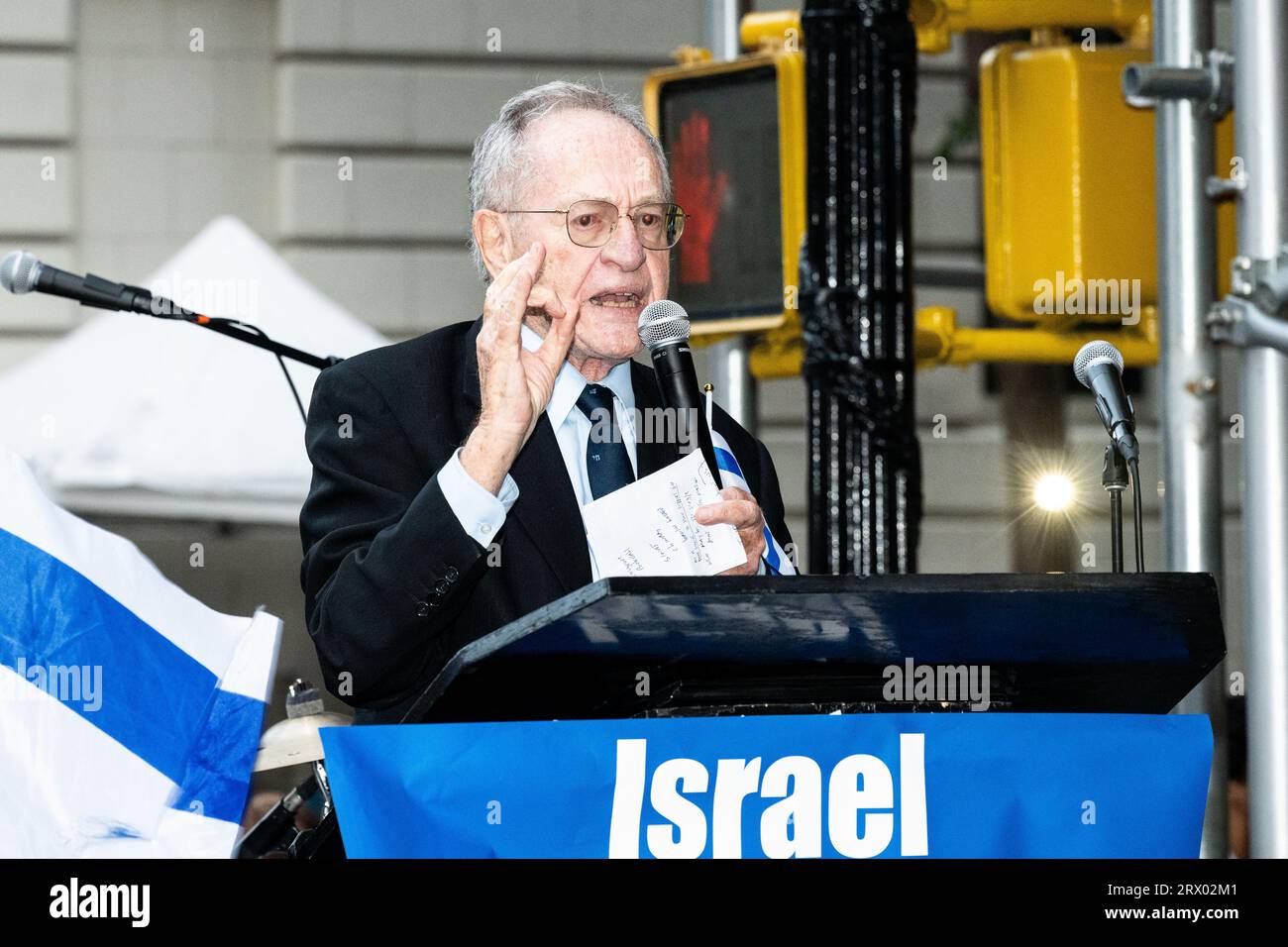 New York City, United States. 21st Sep, 2023. Alan Dershowitz, American ...