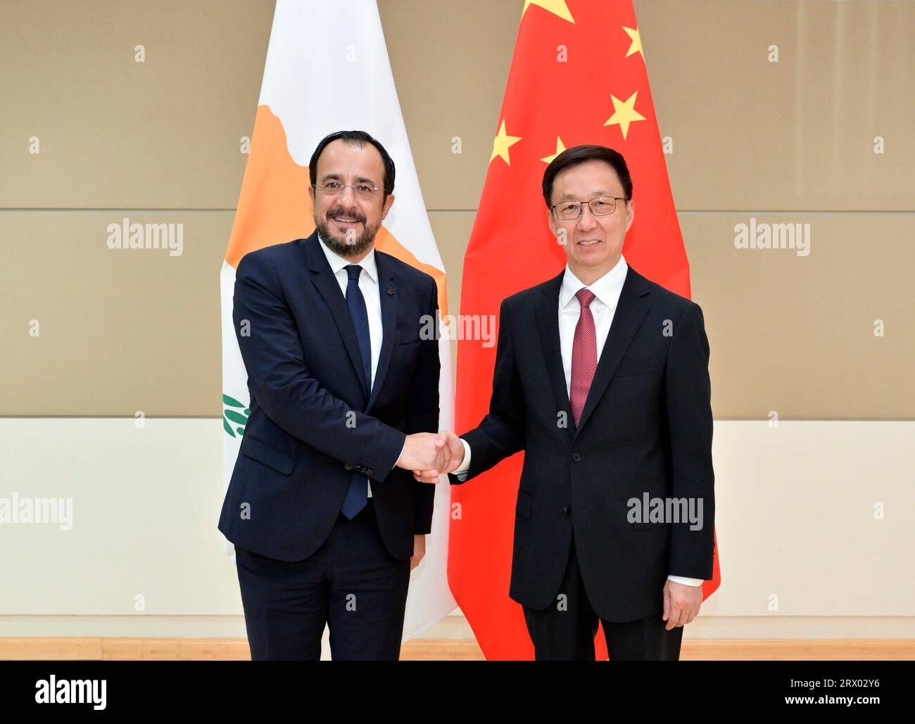 New York, USA. 21st Sep, 2023. Chinese Vice President Han Zheng meets ...
