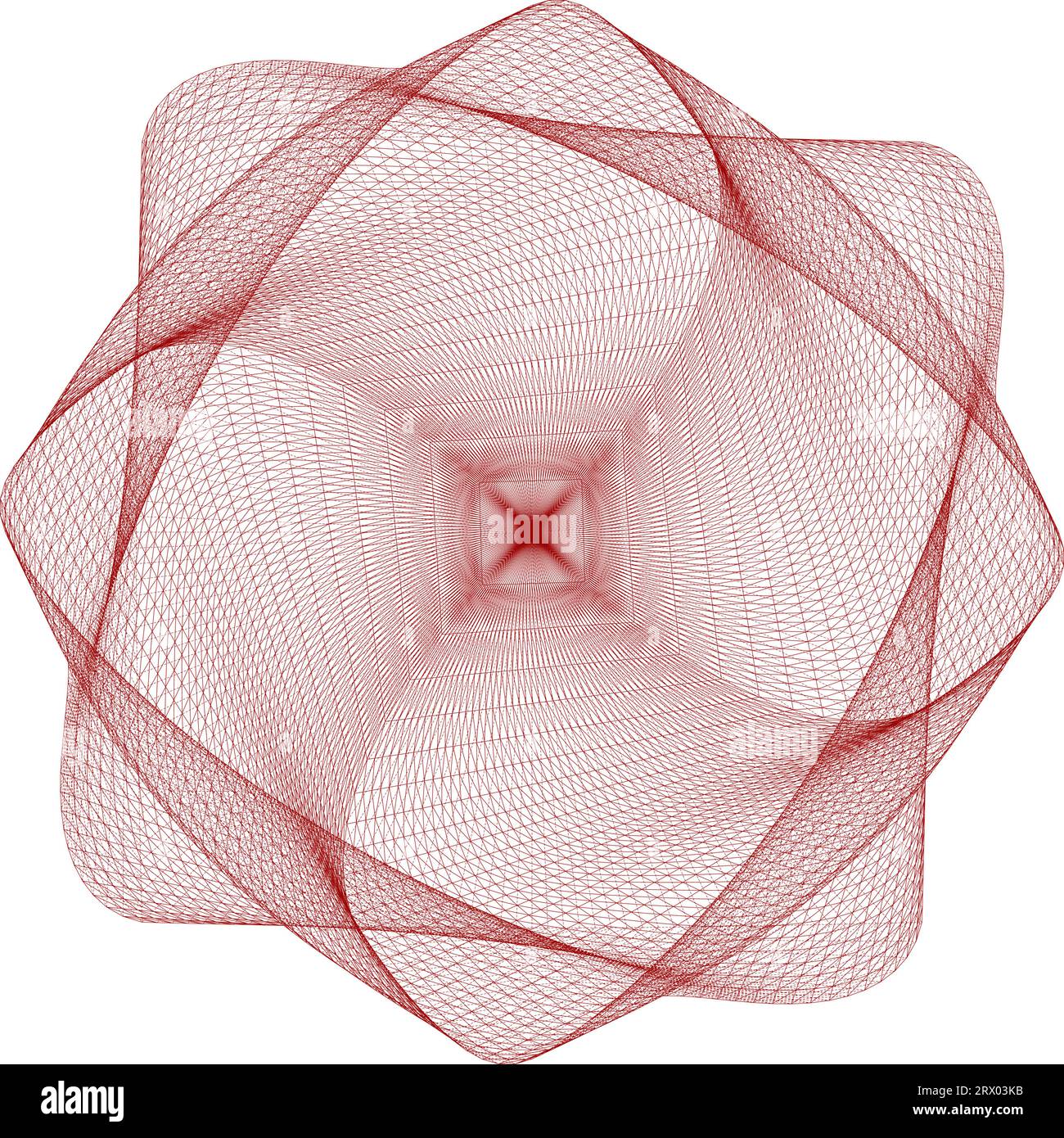 Abstract Geometric Shape Structure Vector. Geometrical Construction ...