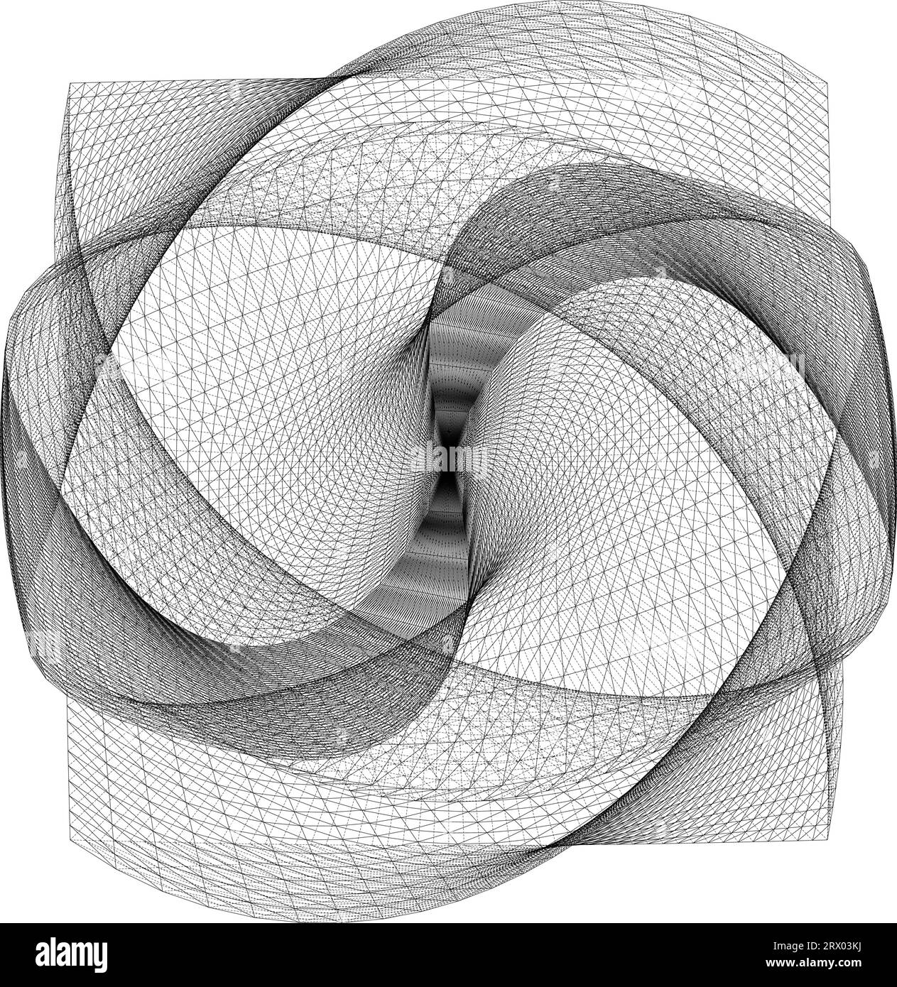 Abstract Geometric Shape Structure Vector Geometrical Construction Grid For Design Futuristic