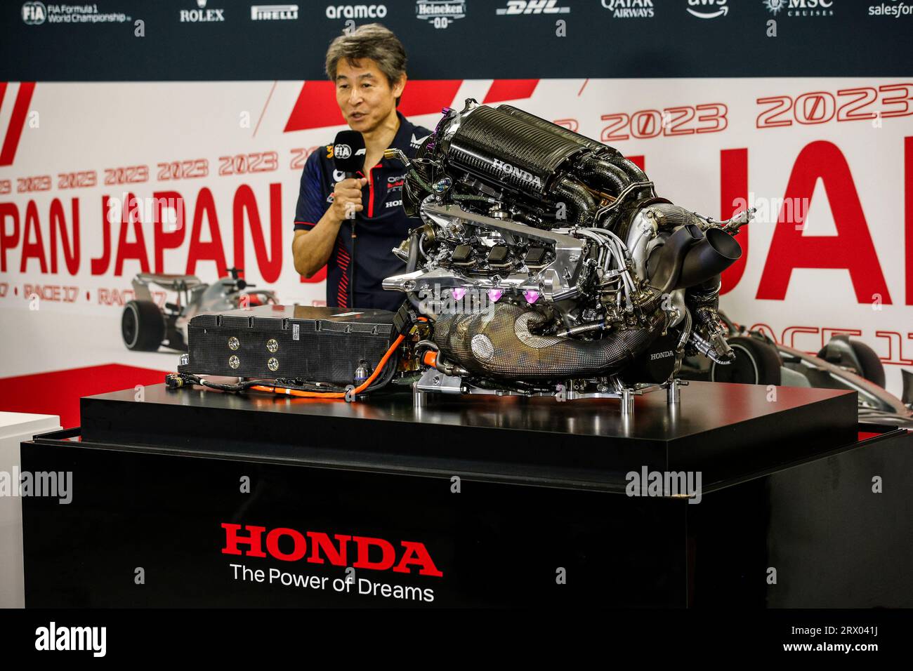 Suzuka, Japon. 22nd Sep, 2023. Tetsushi Kakuda, F1 Project Leader, HRC at Honda HRC engine Power ...