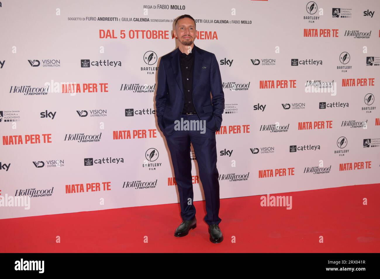 Rome, Italy. 21st Sep, 2023. Fabio Mollo attends the red carpet of ...
