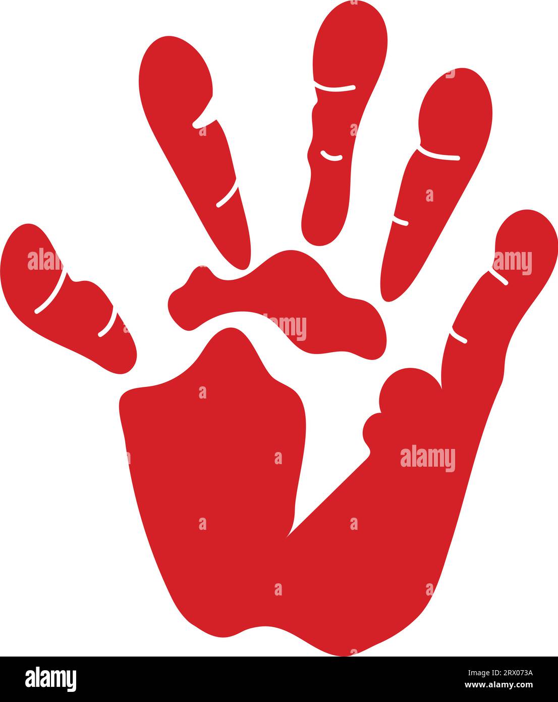 handprint paint color texture Stock Vector Image & Art - Alamy