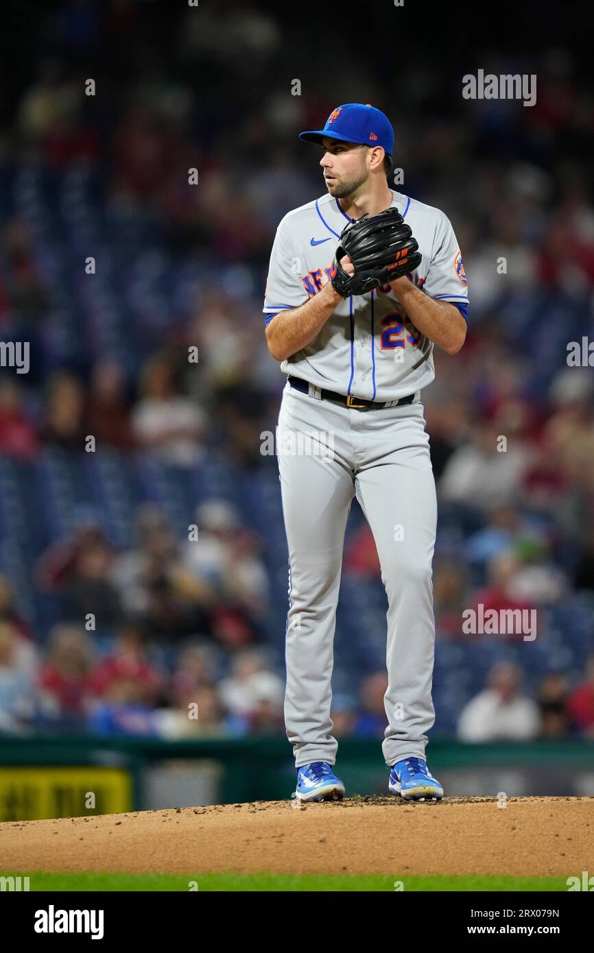 New York Mets' David Peterson plays during a baseball game, Thursday ...
