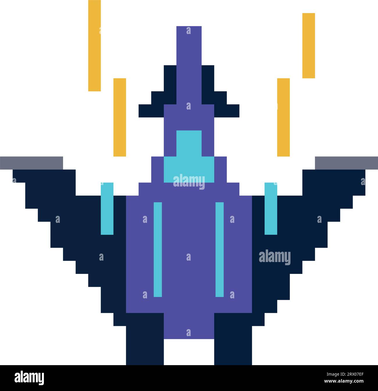 battle ship pixels icon Stock Vector Image & Art - Alamy