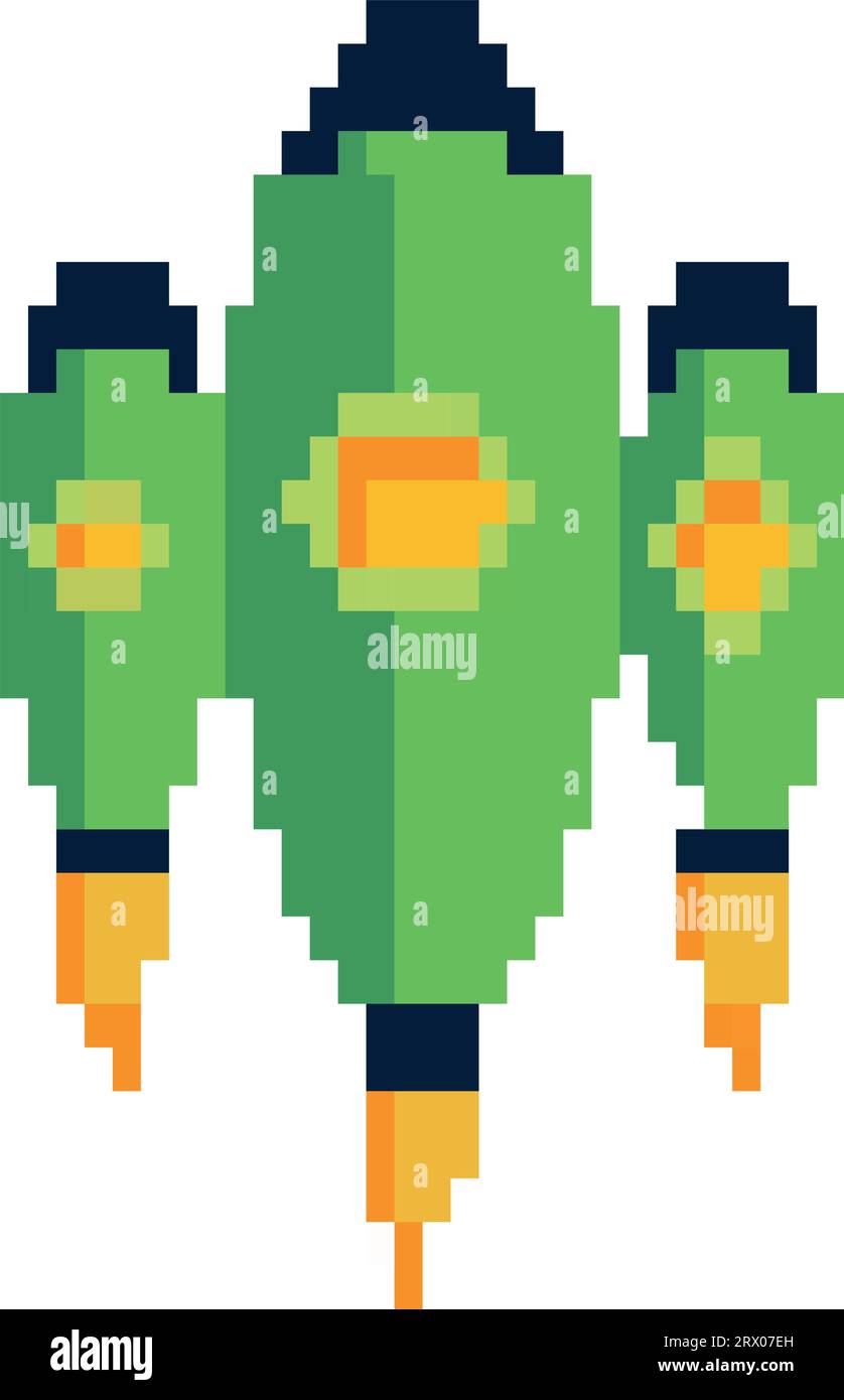 Alien pixels hi-res stock photography and images - Alamy