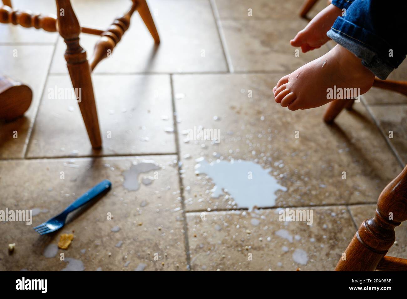 Mess messy tile floor hi-res stock photography and images - Alamy