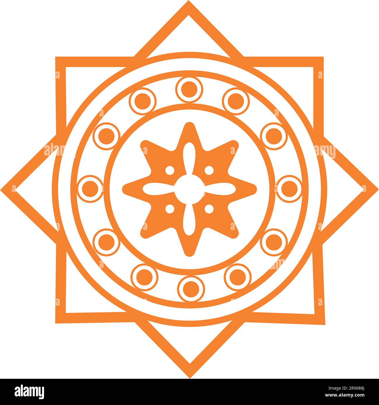islamic star geometric icon Stock Vector Image & Art - Alamy