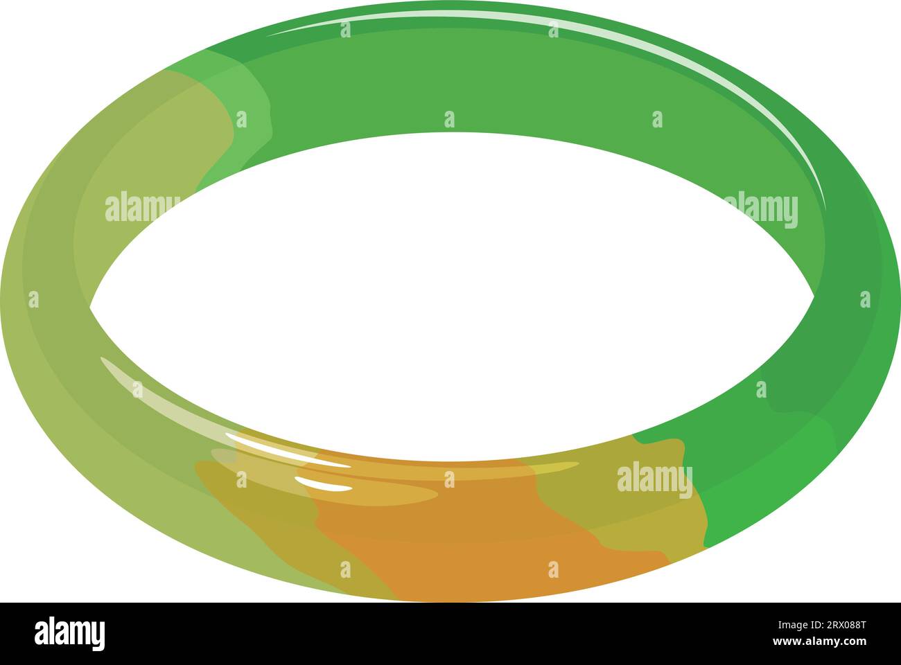 Vector illustration of isolated Jade Bracelet Stock Vector Image & Art ...