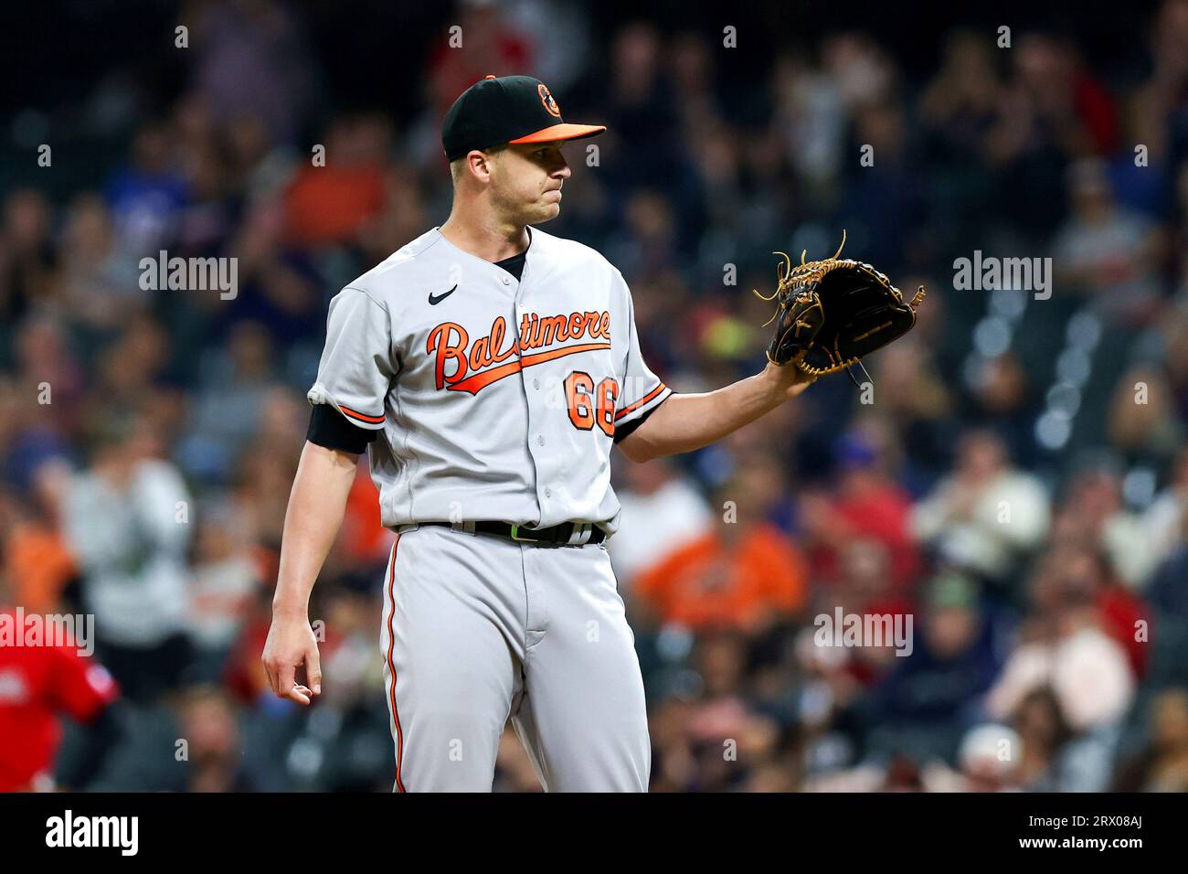CLEVELAND, OH - SEPTEMBER 21: Baltimore Orioles relief pitcher Jacob ...