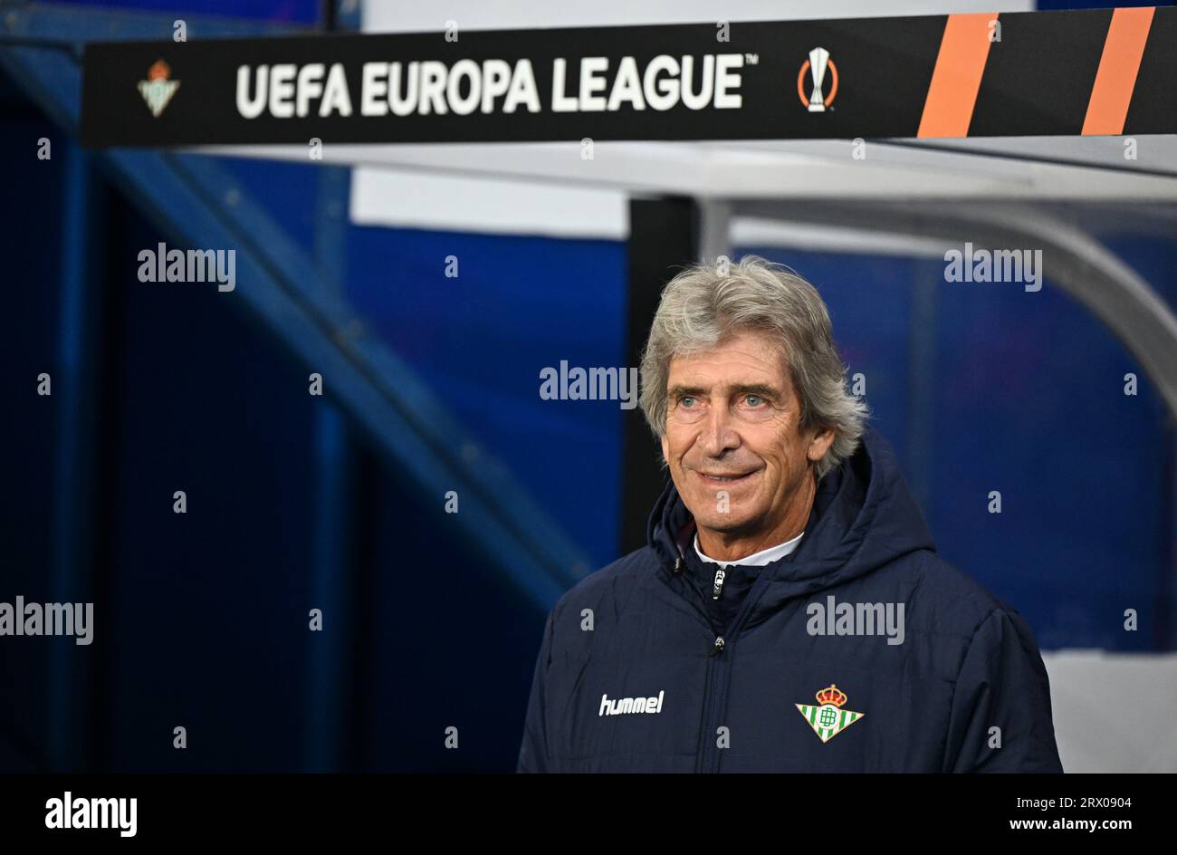 Glasgow, UK. 21st Sep, 2023. Manuel Pellegrini Real Betis Manager ...