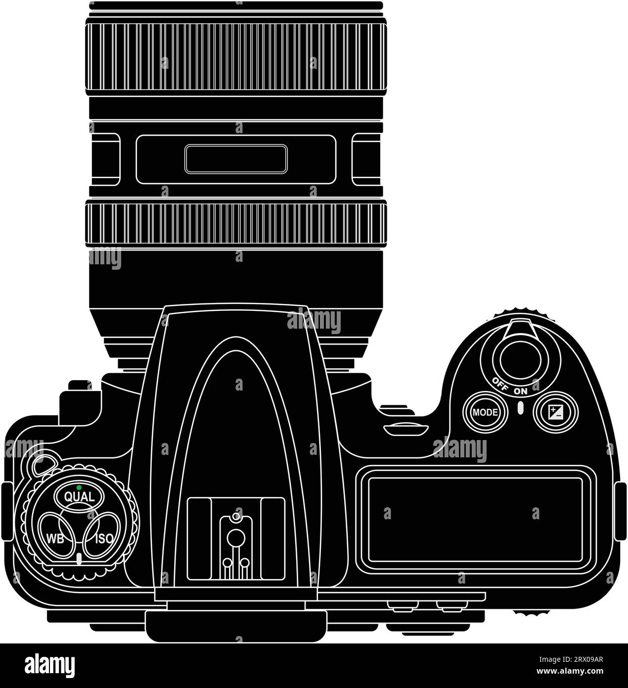 layered vector illustraion of Camera Stock Vector Image & Art - Alamy