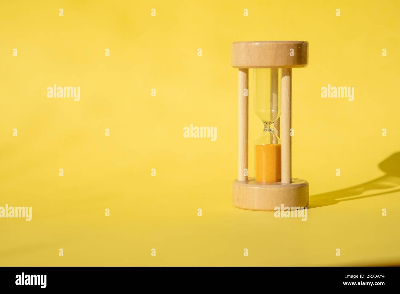 Hourglass, also known as sandglass, sand timer, sand clock Stock Photo ...