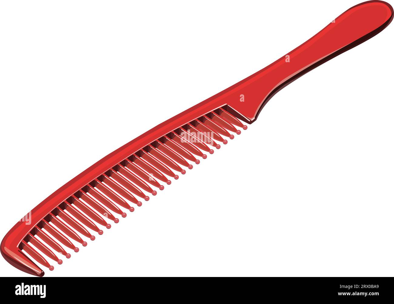 Vector illustration of isolated Comb Stock Vector Image & Art - Alamy