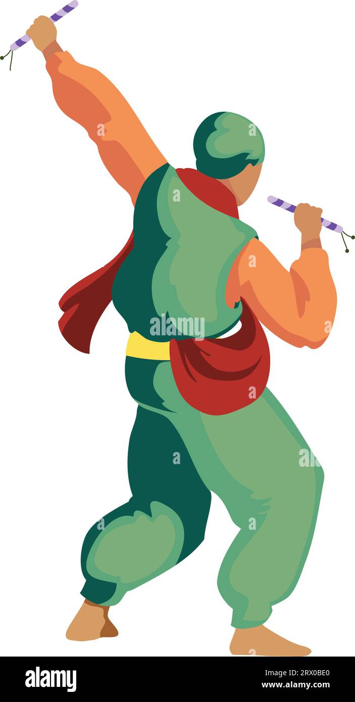 India male dancer Stock Vector Images - Alamy