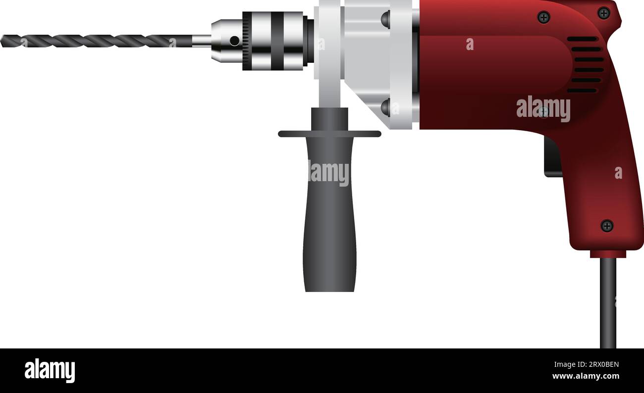 Layered vector illustration of Drill Stock Vector Image & Art - Alamy