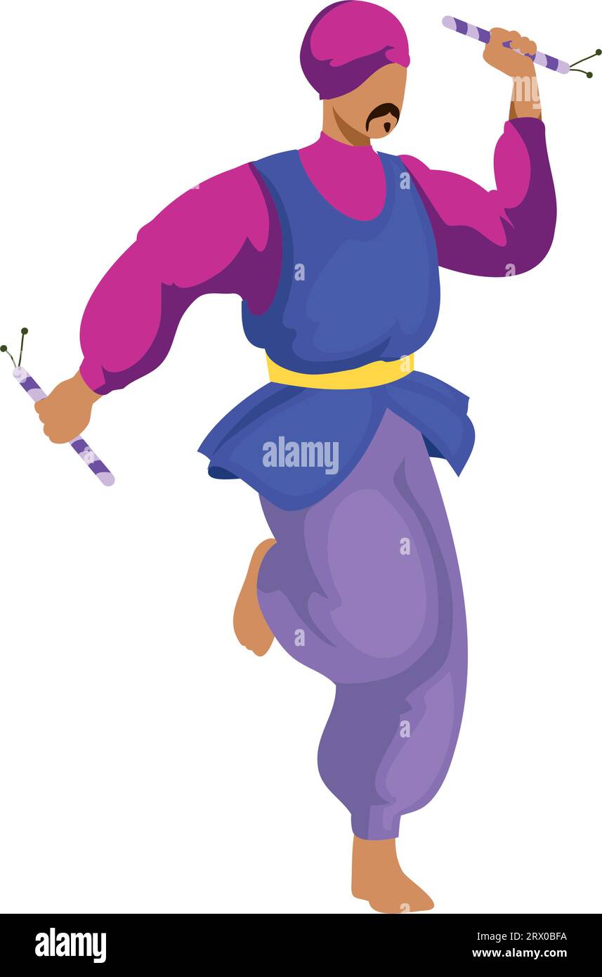 India male dancer Stock Vector Images - Alamy