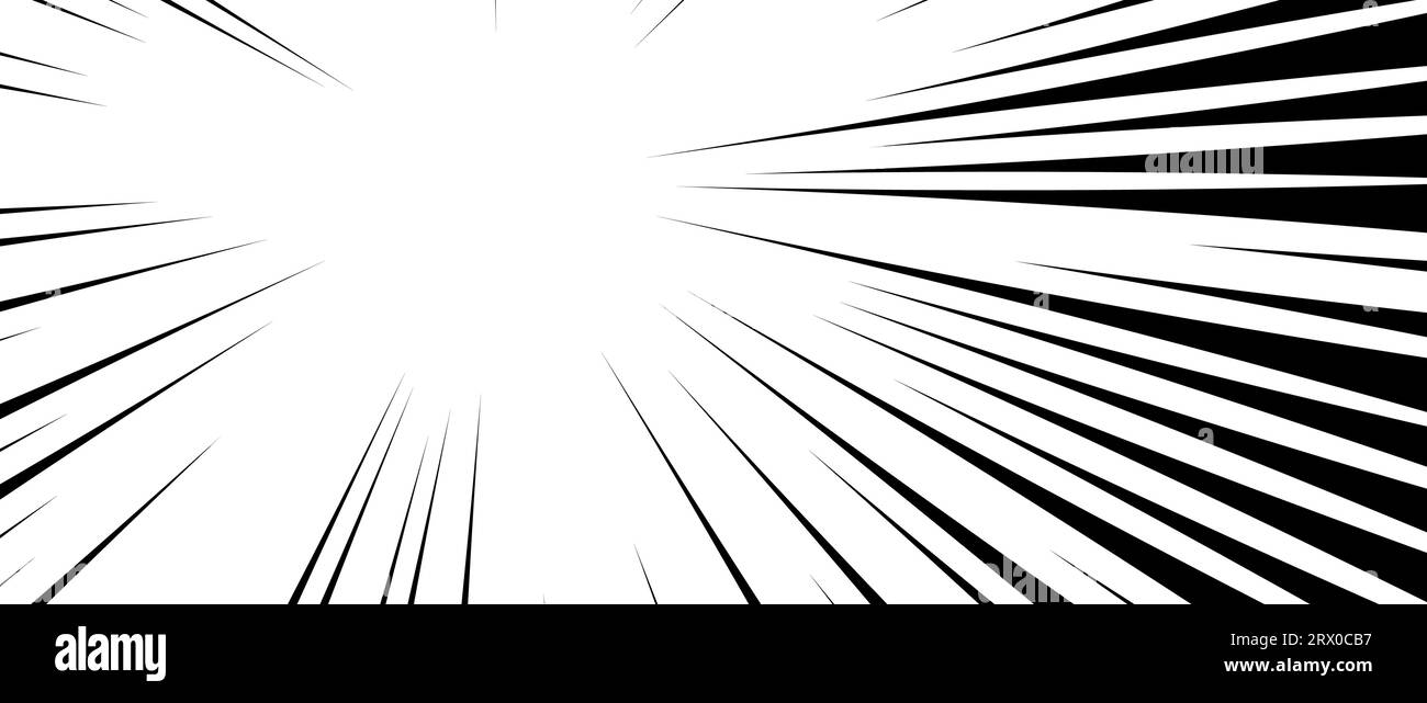 Diagonal speed lines background. Comic book sunburst. Abstract black ...