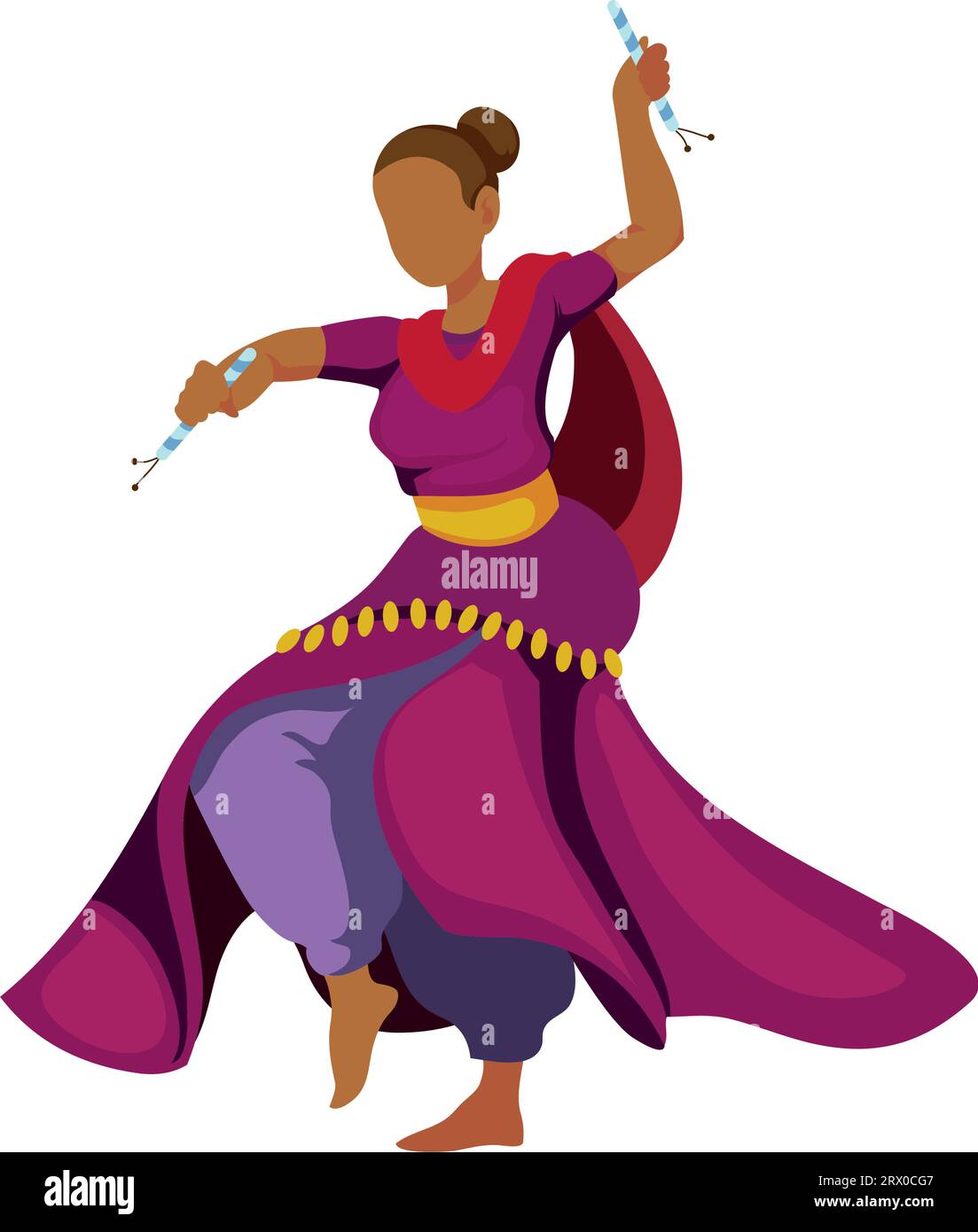 Navratri gujarat Stock Vector Images - Alamy