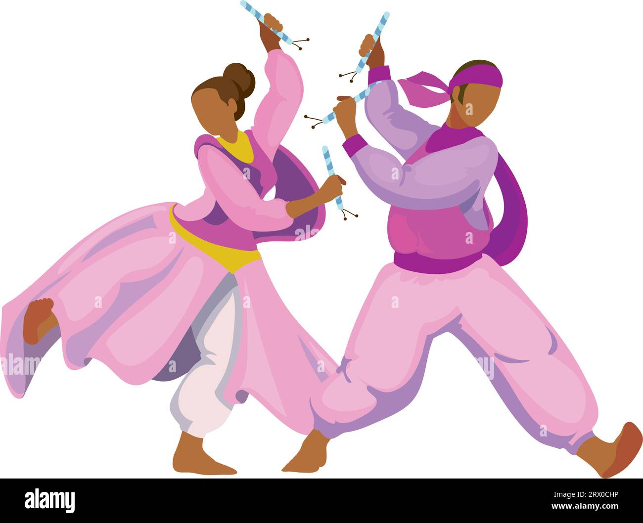 navratri dancers in costume Stock Vector Image & Art - Alamy