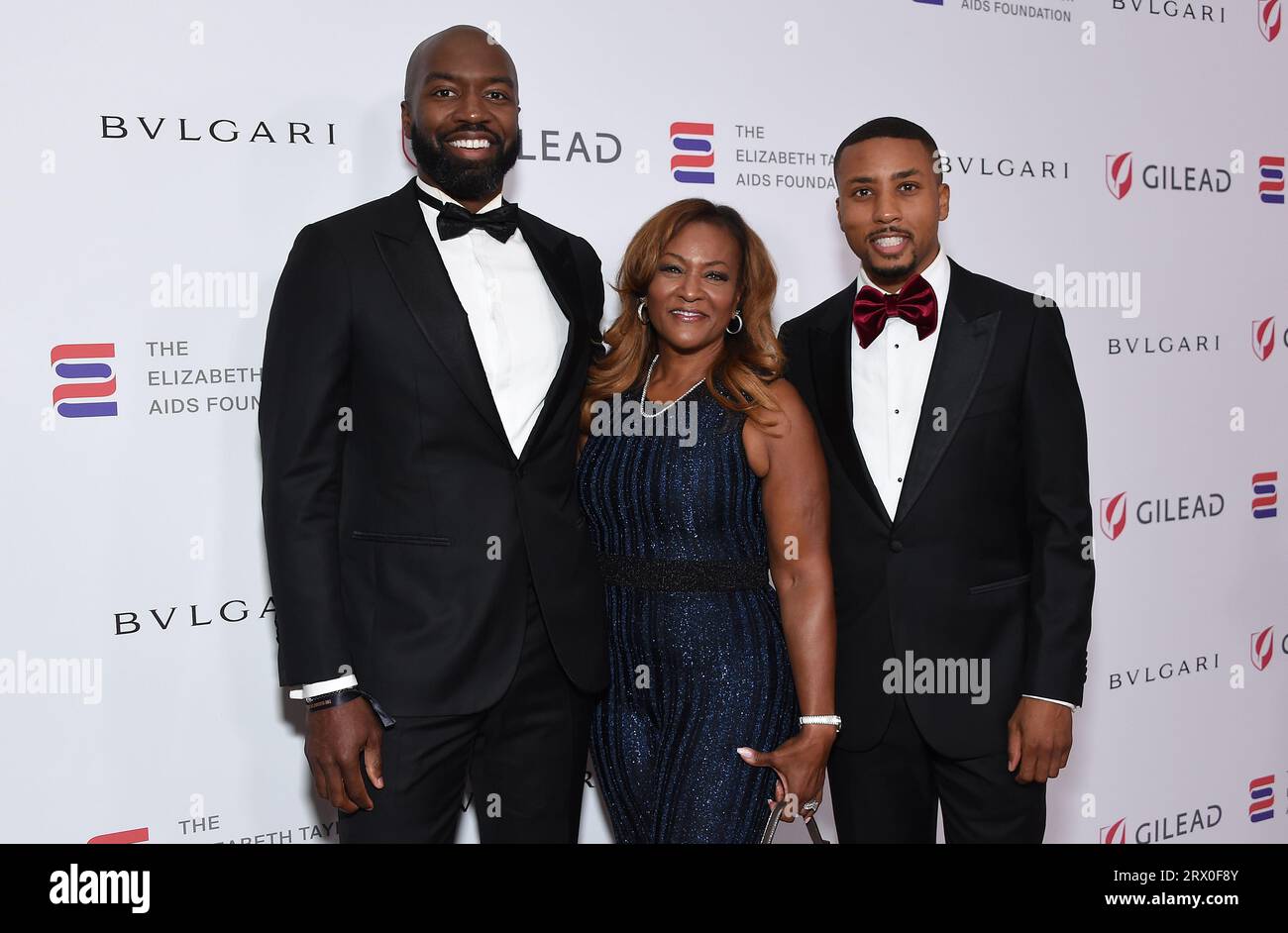 Beverly Hills, USA. 21st Sep, 2023. Greg Mathis Jr., Linda Mathis and ...
