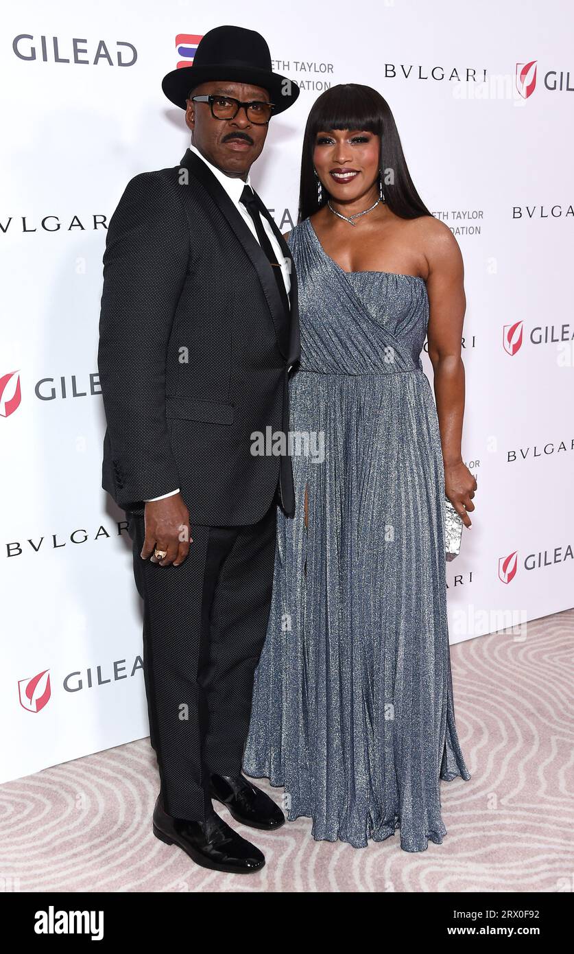Beverly Hills, USA. 21st Sep, 2023. Courtney B. Vance and Angela ...