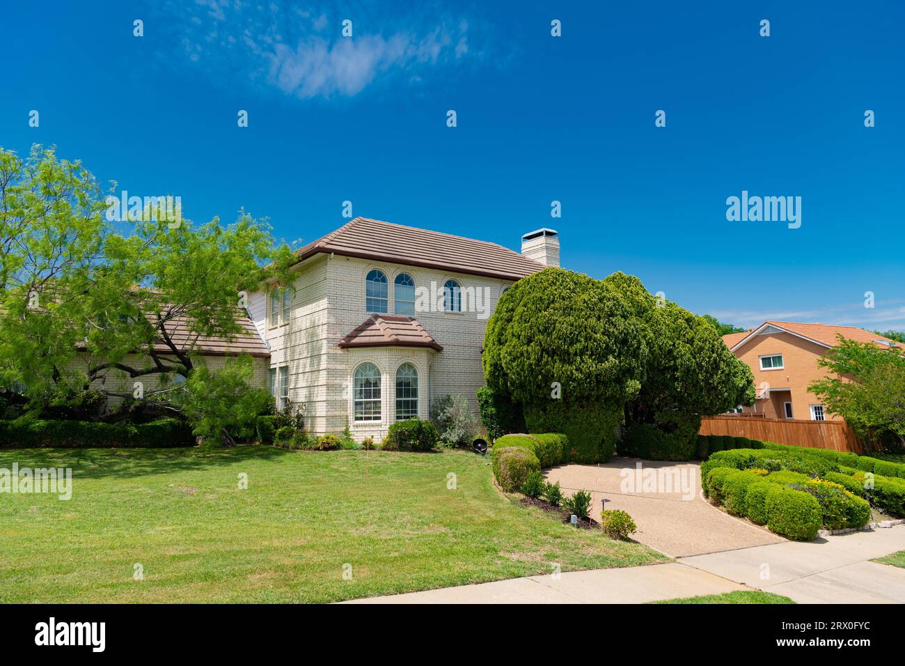 residence architecture. suburban house architecture. modern cottage ...
