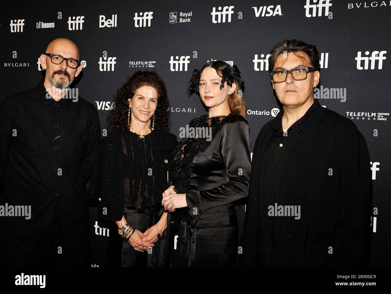 12 September 2023 - Toronto, Ontario, Canada - Thomas Napper, Christina ...