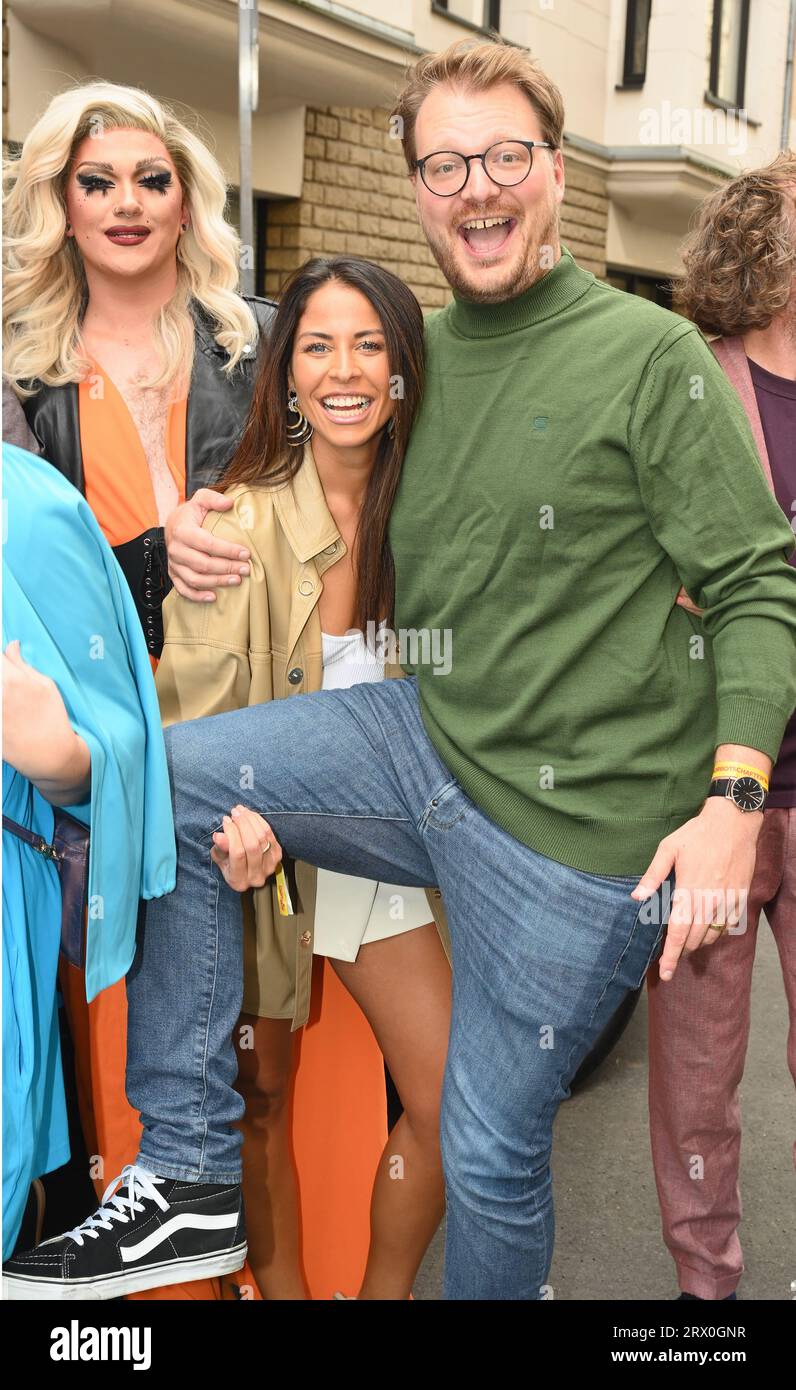 Cologne, Germany. 21st Sep, 2023. Comedian Marcella Rockefeller, Negah ...