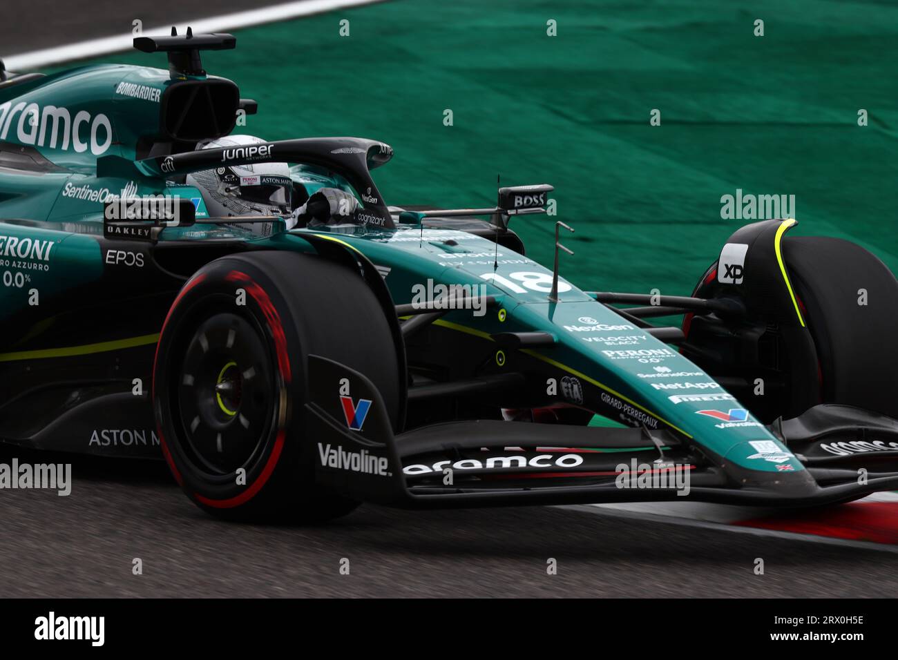 Suzuka, Japan. 22nd Sep, 2023. Lance Stroll (CDN) Aston Martin F1 Team ...